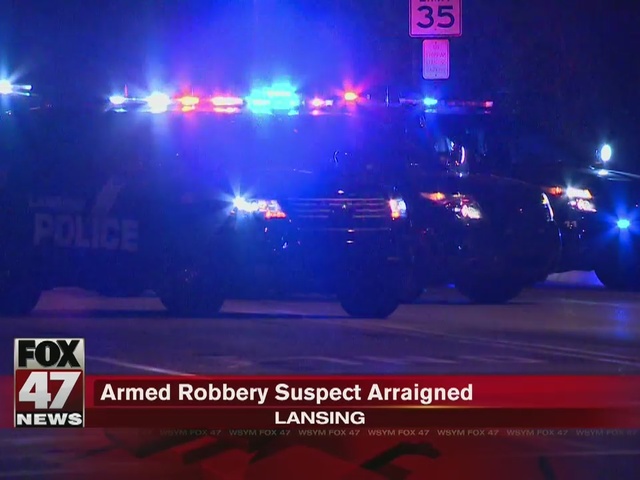 Armed robber arrested after crashing getaway car